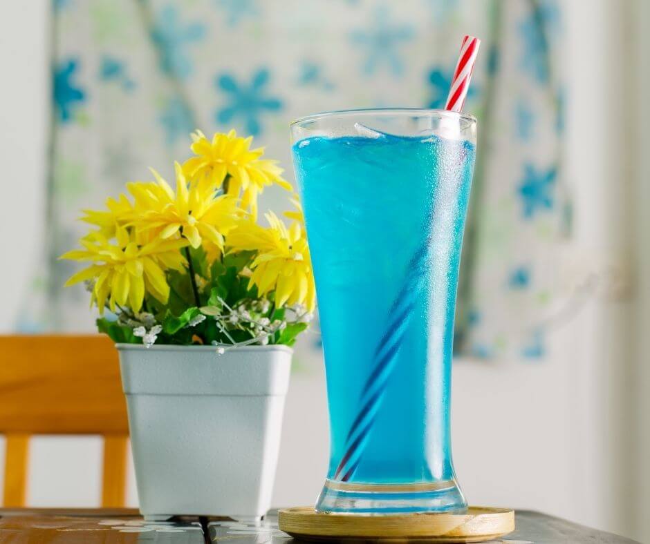 Sonic Ocean Water Recipe - Fast Food Menu Prices